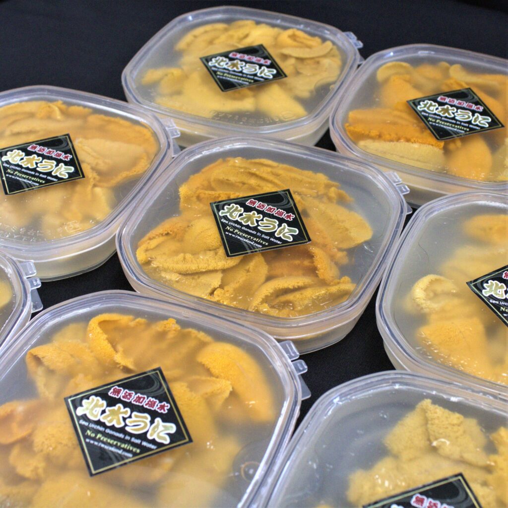 Organic Santa Barbara Ensui Uni Premium (100g) - Tradewind Seafood